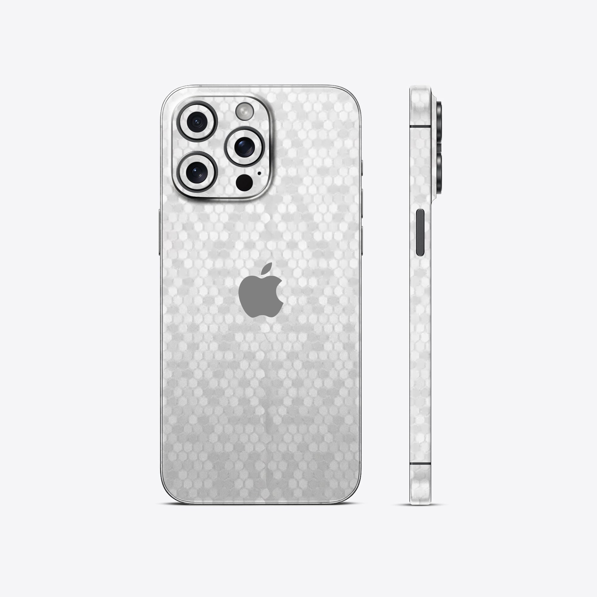 Honeycomb White Textured Mobile Skin - Clean & Modern Protection ...